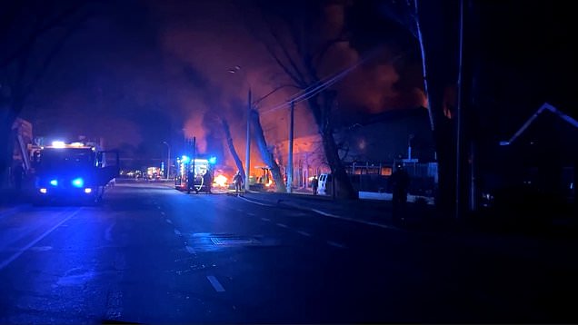 Aftermath of Russian drone attack on Ukraine's Odesa