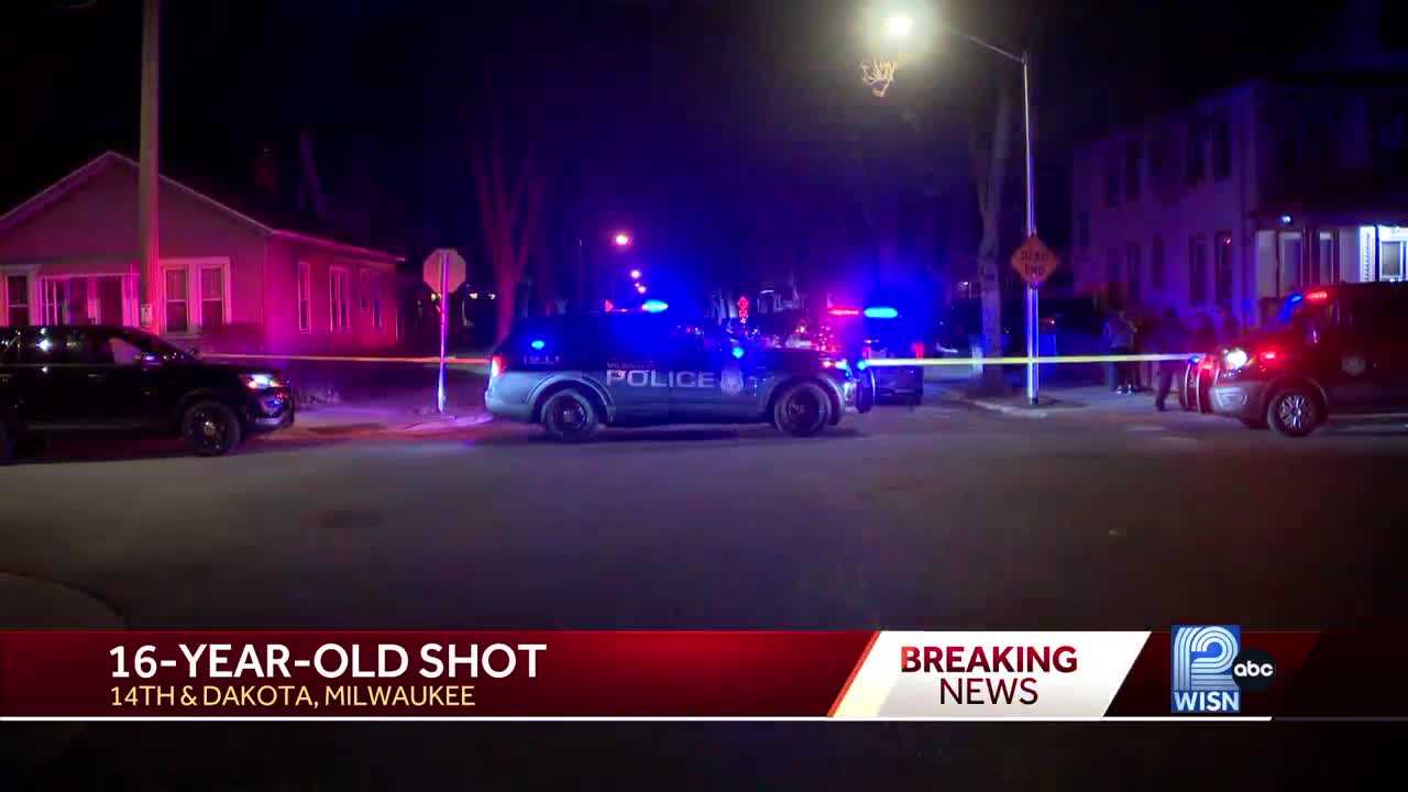 16-year-old hospitalized after shooting in Milwaukee's south side