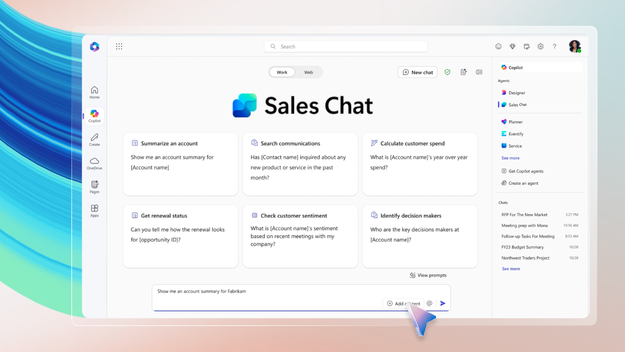 Microsoft's new AI sales agents automate sales process from leads to ...