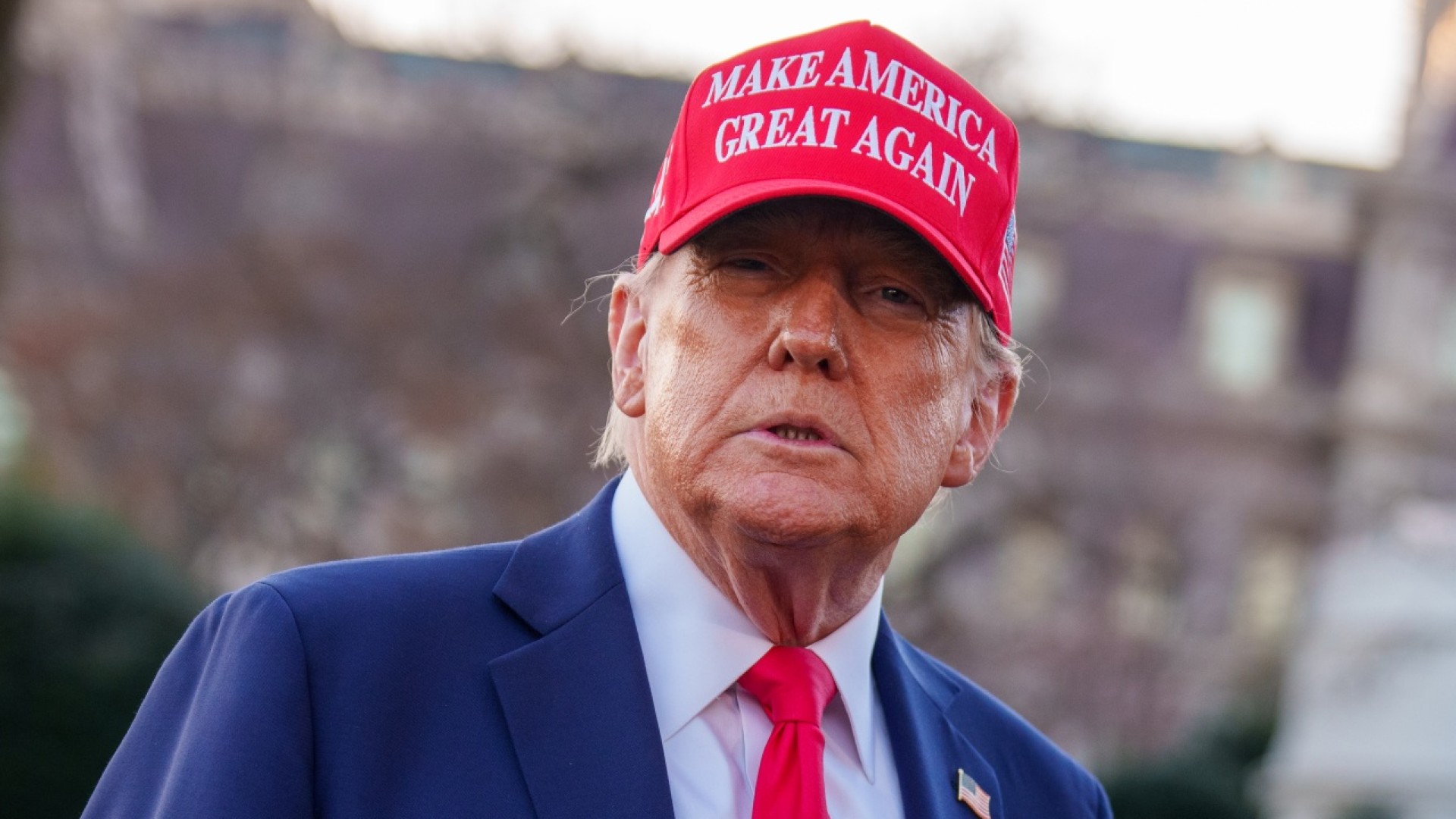 Trump declines to rule out recession this year