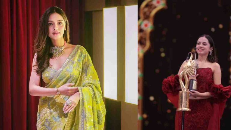 Tears of joy! Nitanshi Goel breaks down on stage after beating ...