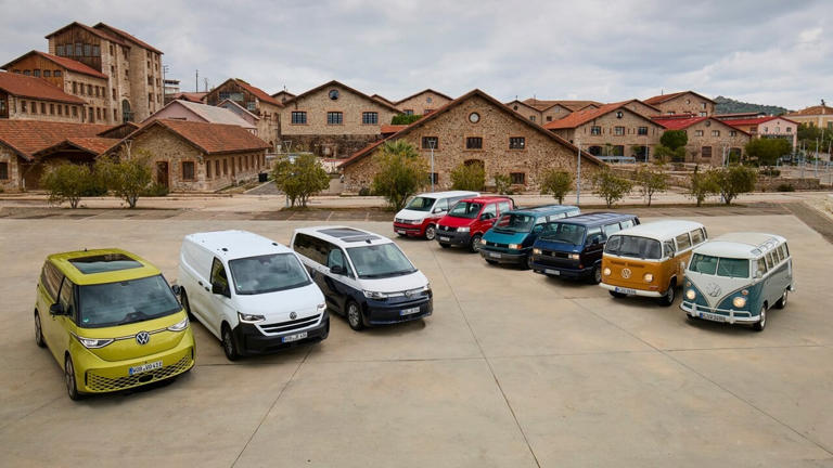 La Volkswagen Transporter cumple 75 años, así ha evolucionado la ...