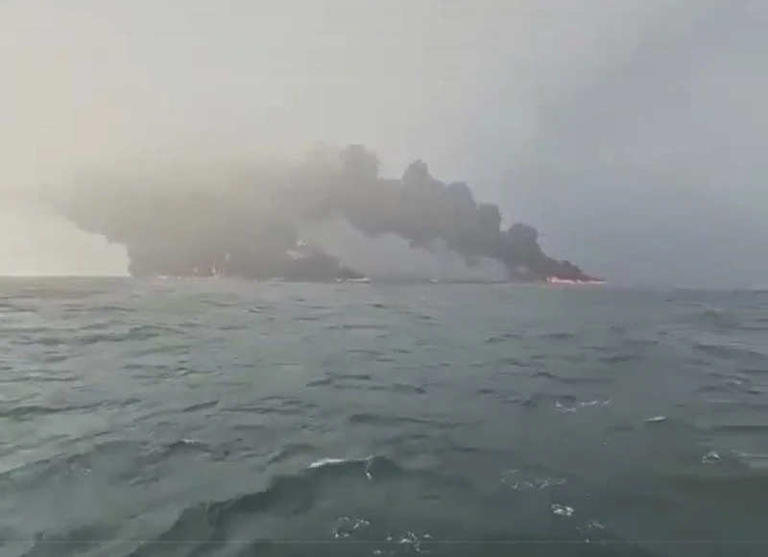 North Sea tanker and cargo ship 'rare' collision injures 32