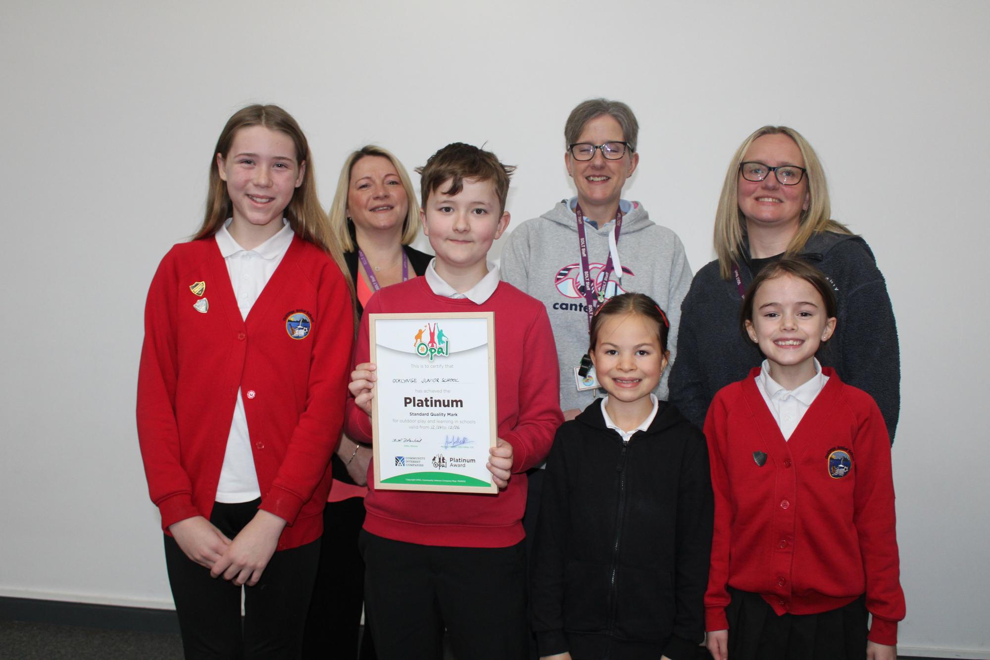 Ocklynge School celebrates OPAL (Outdoor Play & Learning) Platinum ...