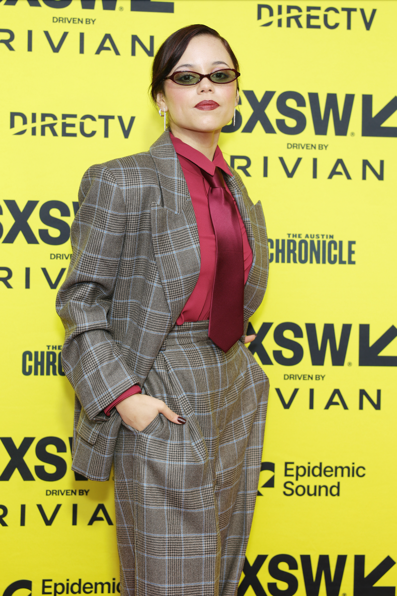 Jenna Ortega Debuts a Funky Hairdo as a Wink to Her New Film Character