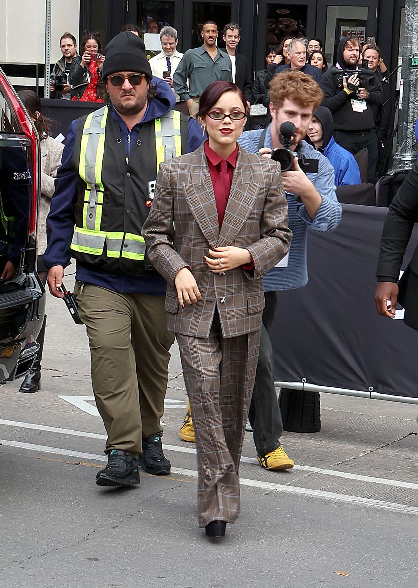 Jenna Ortega Debuts a Funky Hairdo as a Wink to Her New Film Character