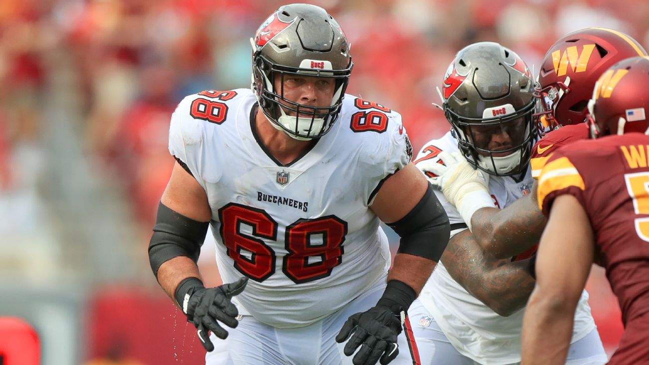 Source: Ben Bredeson, Buccaneers reach 3-year, $22M deal