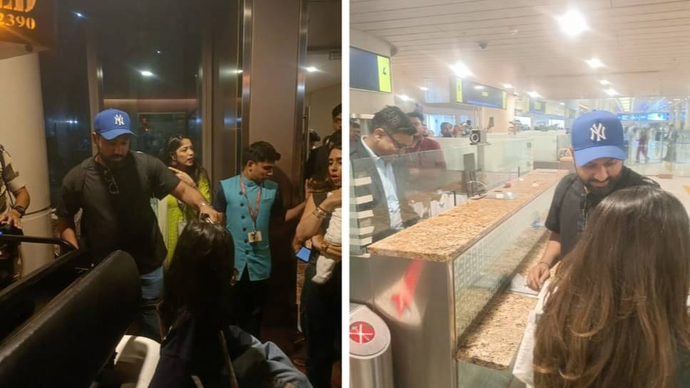 'Hitman Comes Home!': Captain Rohit Sharma Lands In Mumbai Following ...