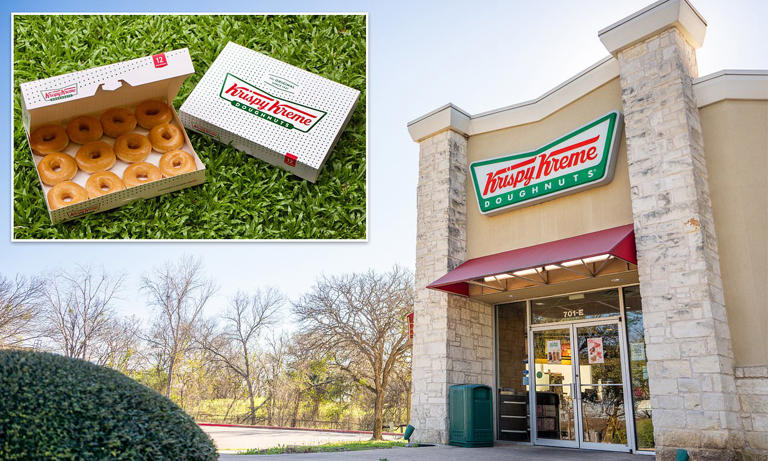 Krispy Kreme to give away free donuts for a year to celebrate St ... Krispy Kreme to give away free donuts for a year to celebrate St ...