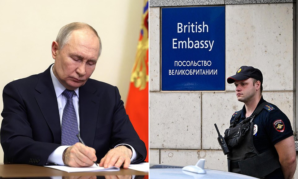 Russia accuses UK of 'instigating' both world wars