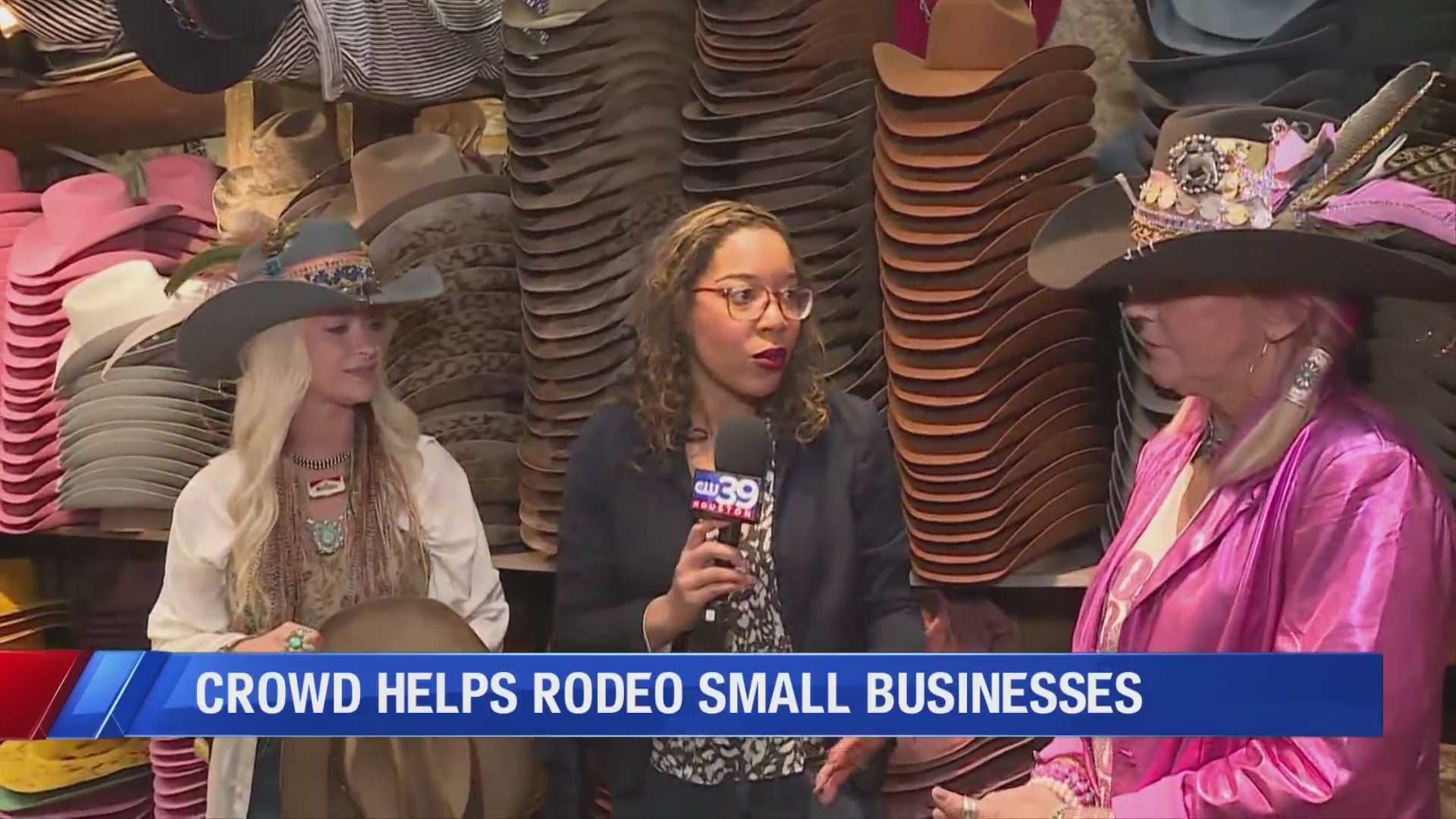 CW39 Crowd Helps Rodeo Small Businesses