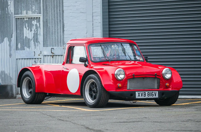 This Mini Pickup Is A 300 HP V8-Powered Riot