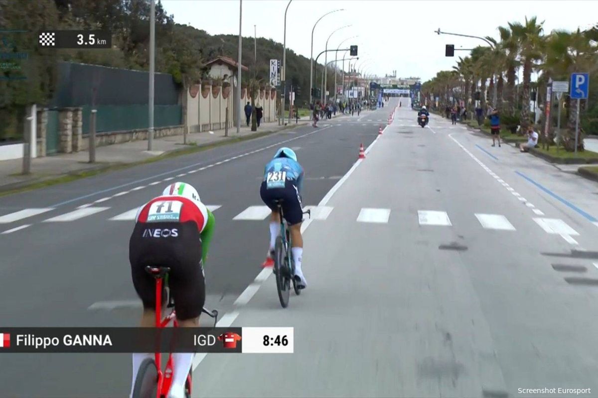 Italian rocket: Ganna claims victory in time trial Tirreno-Adriatico ...