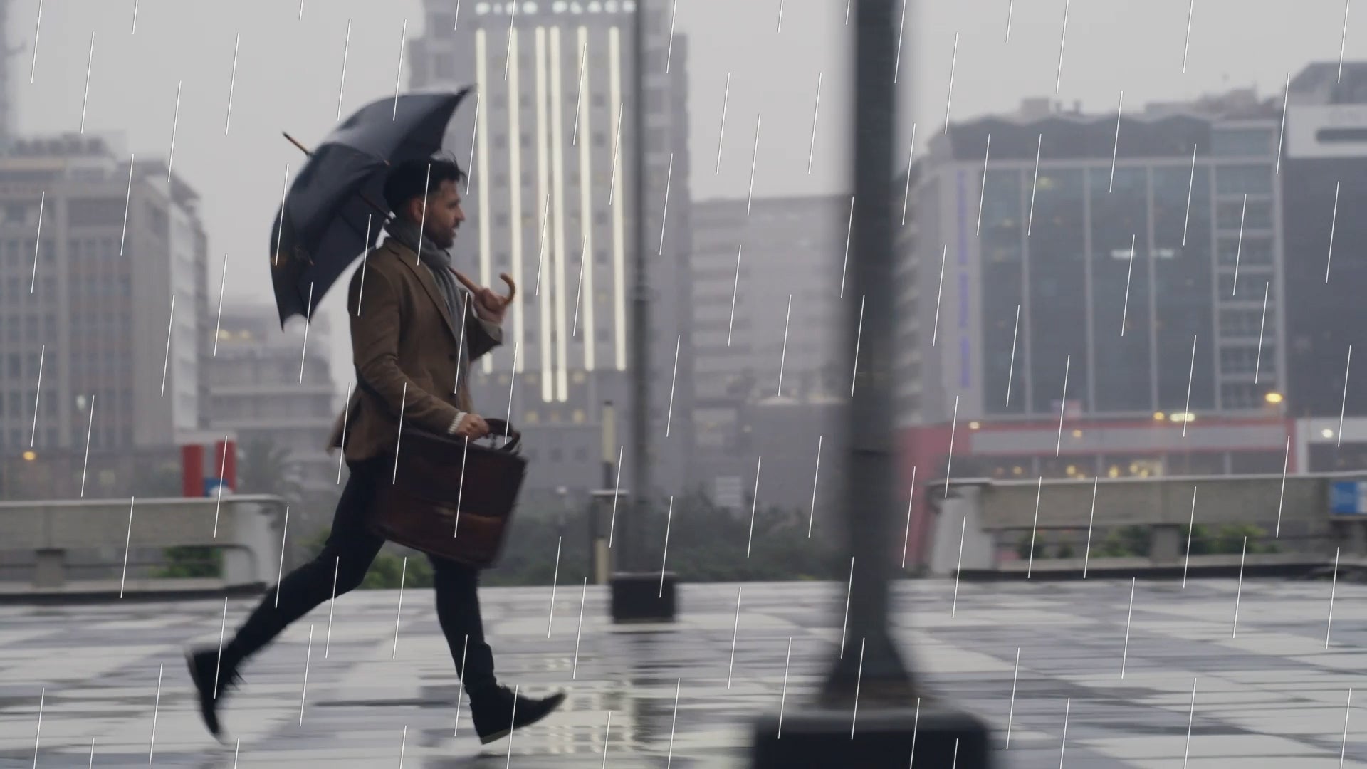 Run Or Walk In The Rain? The Science Of Staying Dry