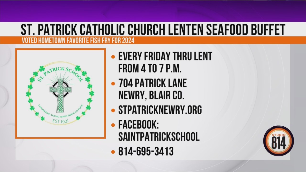 St. Pat's School Lenten Seafood Buffet