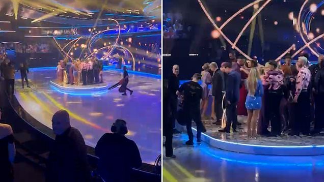 Dancing on Ice gives heartfelt goodbye to skating pro Mark Hanretty