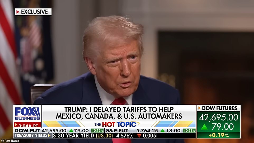 Stocks tumble after Trump refuses to rule out recession