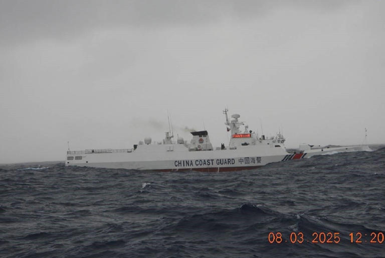 Video Shows US Ally Challenging Chinese Presence Near Coast