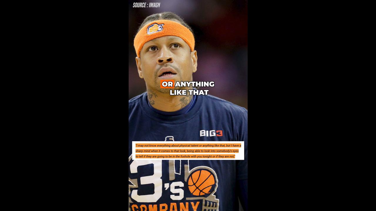 Here's Why Allen Iverson Called Himself a 'Basketball Genius'!