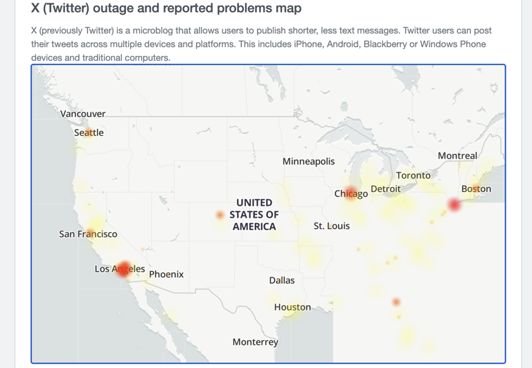 X / Twitter down for a third time — live updates on the massive outage