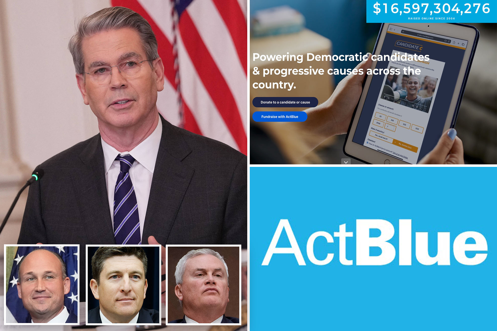 House Republicans demand data about Dem fundraiser ActBlue amid ...