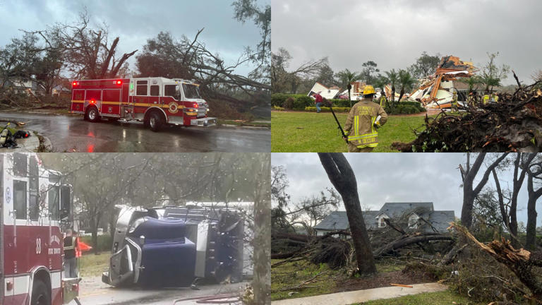 Lake Mary tornado damage: Photos and videos