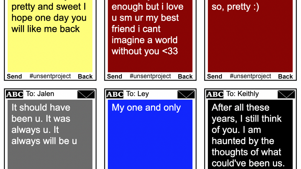 What is the deeply emotional 'Unsent Project' going viral on TikTok?