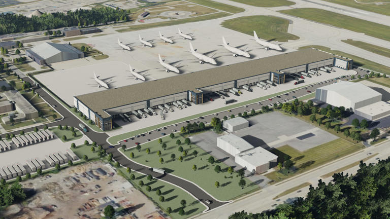 What's being built near Milwaukee Mitchell International Airport?