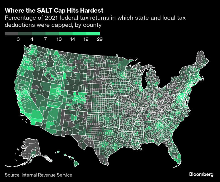 SALT Increase Gets Boost From House Freedom Caucus Leader