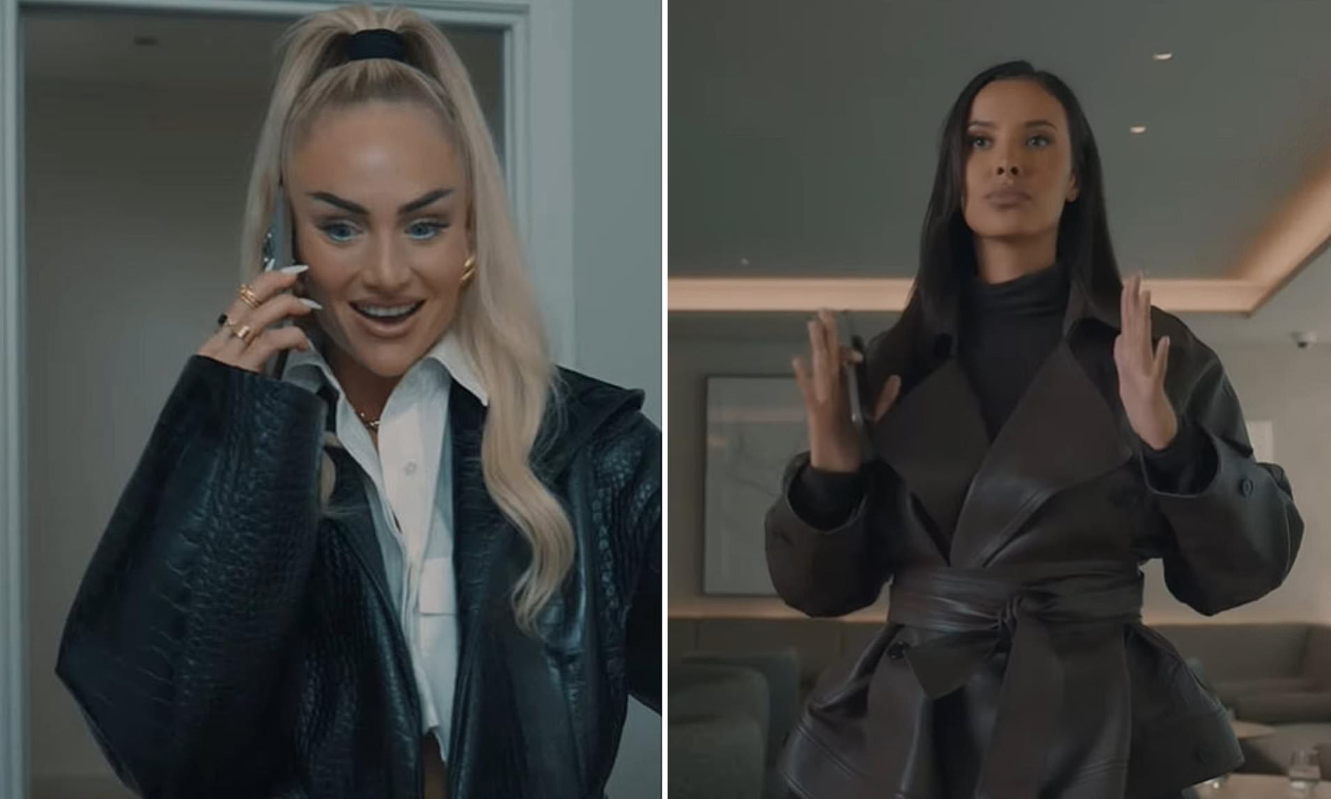 'World's sexiest footballer' Alisha Lehmann teams up with Maya Jama to become first female ...