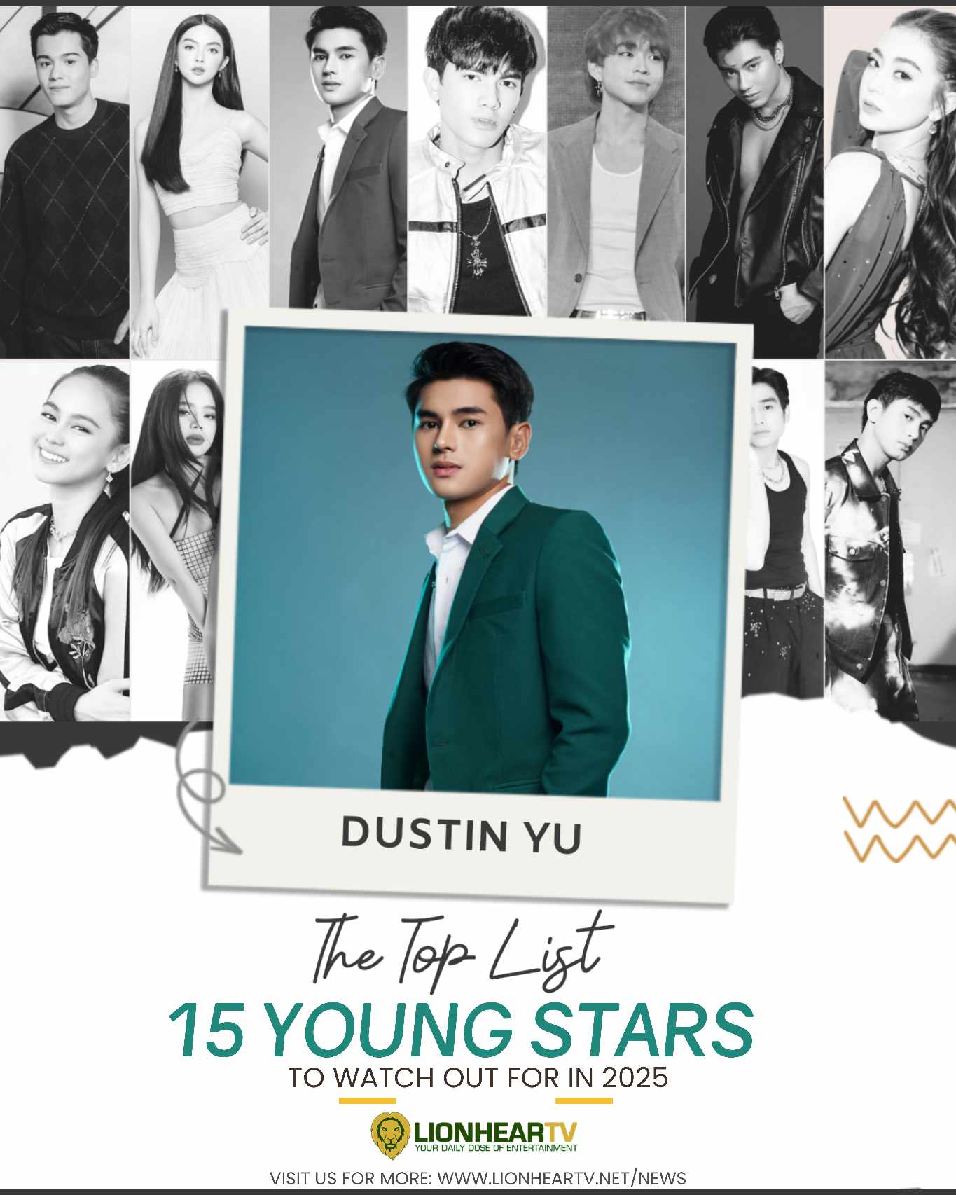The TOP LIST: 15 Young Stars to Watch Out For in 2025