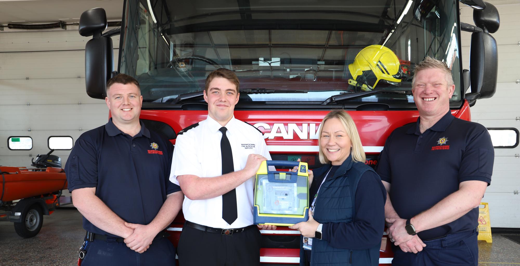 Another 15 defibrillators donated in memory of much-loved Rugby ...