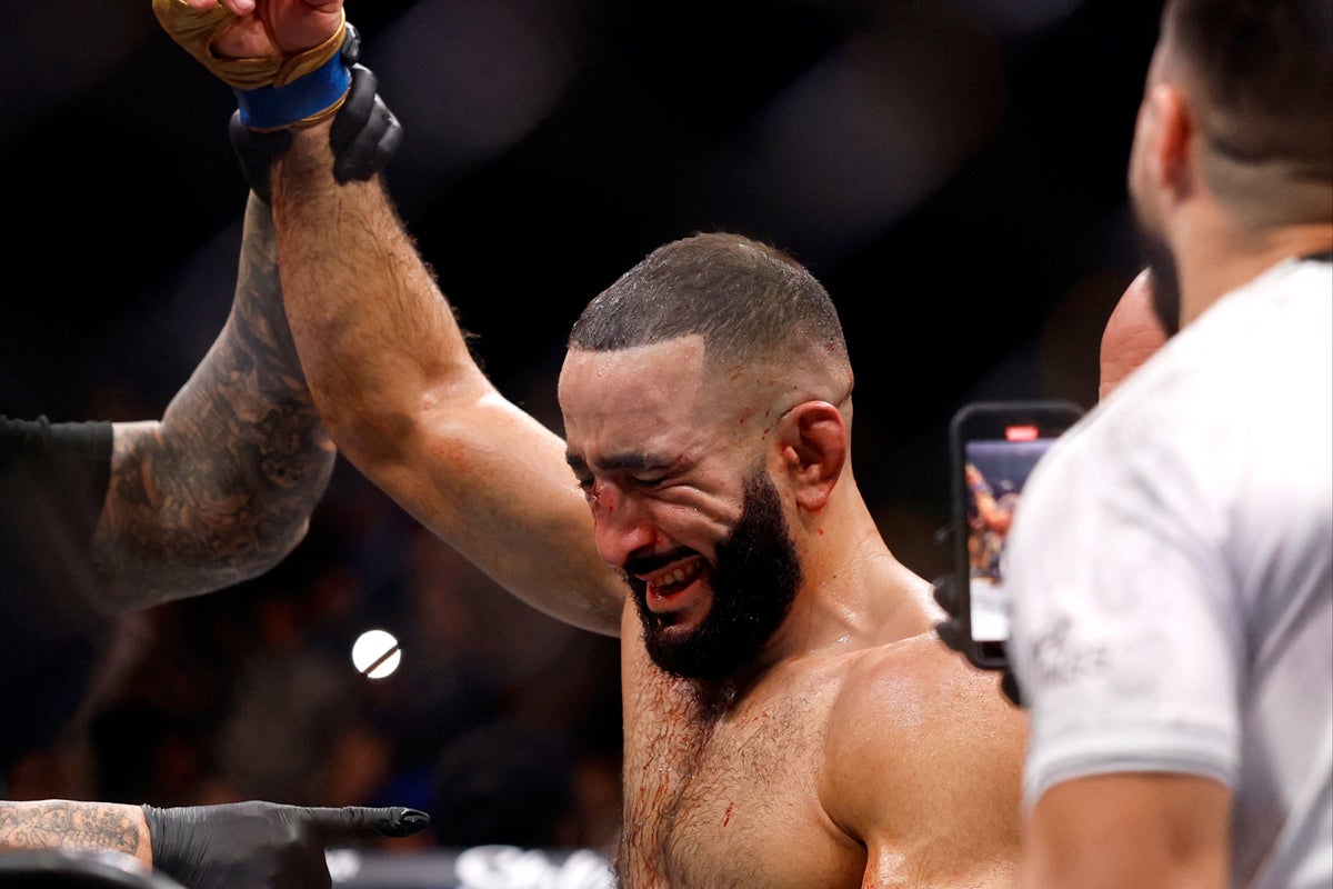 UFC restores Palestine flag to Belal Muhammad’s profile after champion ...