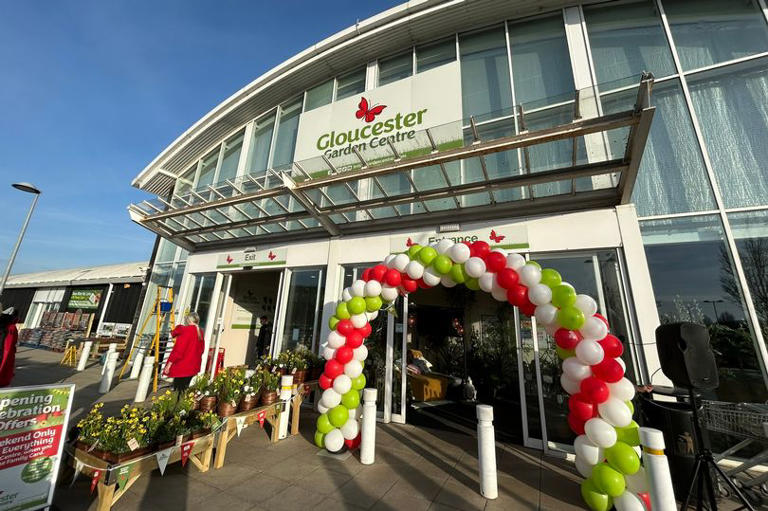 Gloucester's brand new garden centre opens near M5 as Dobbies replaced