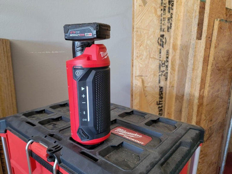 Milwaukee M12 Packout Compatible Bluetooth Jobsite Speaker Review