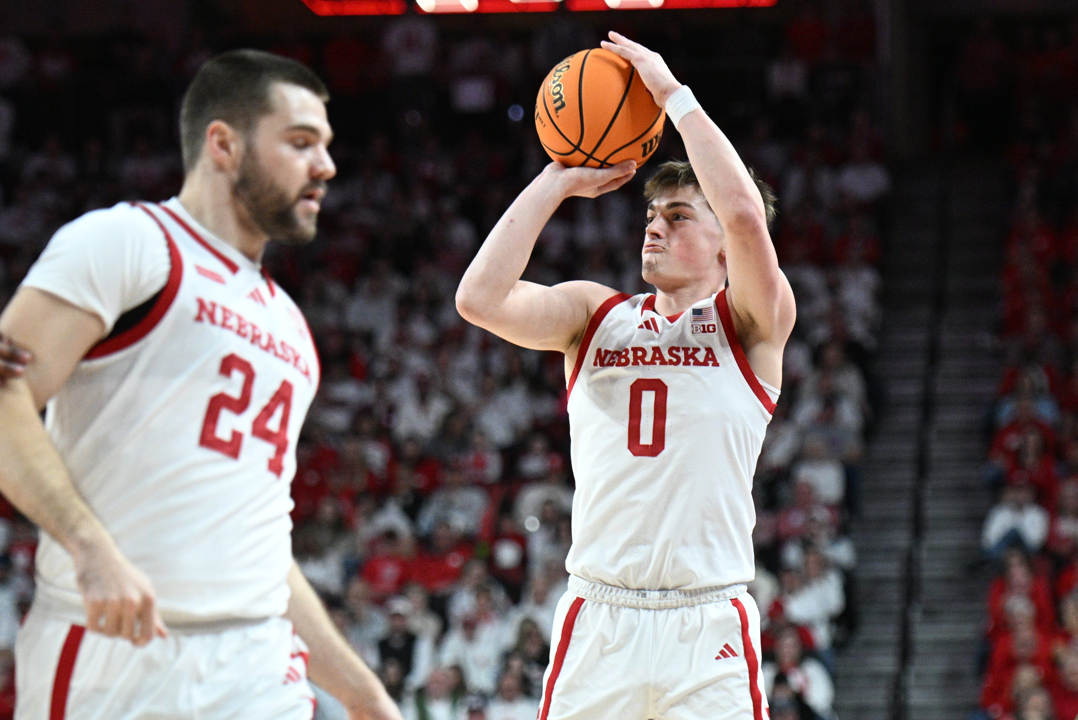 Wisconsin transfer guard struggles mightily as Nebraska completes late ...