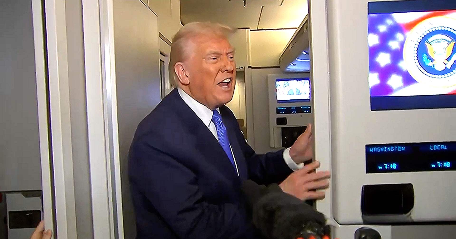 Trump Confronted on Air Force One Over Fox News Interview — Says ‘The ...