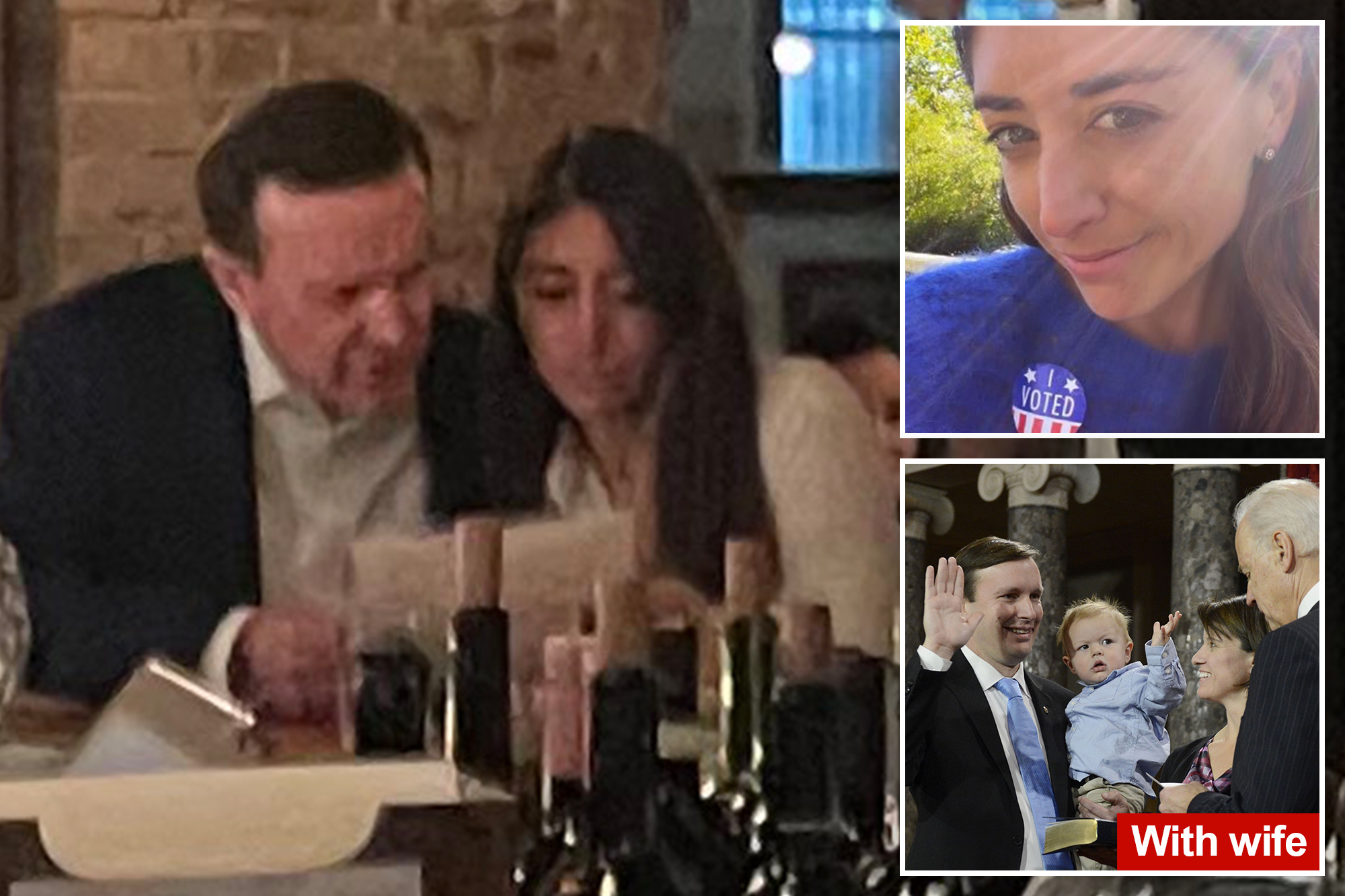 Dem Sen. Chris Murphy caught ‘cuddling’ on date with progressive media ...