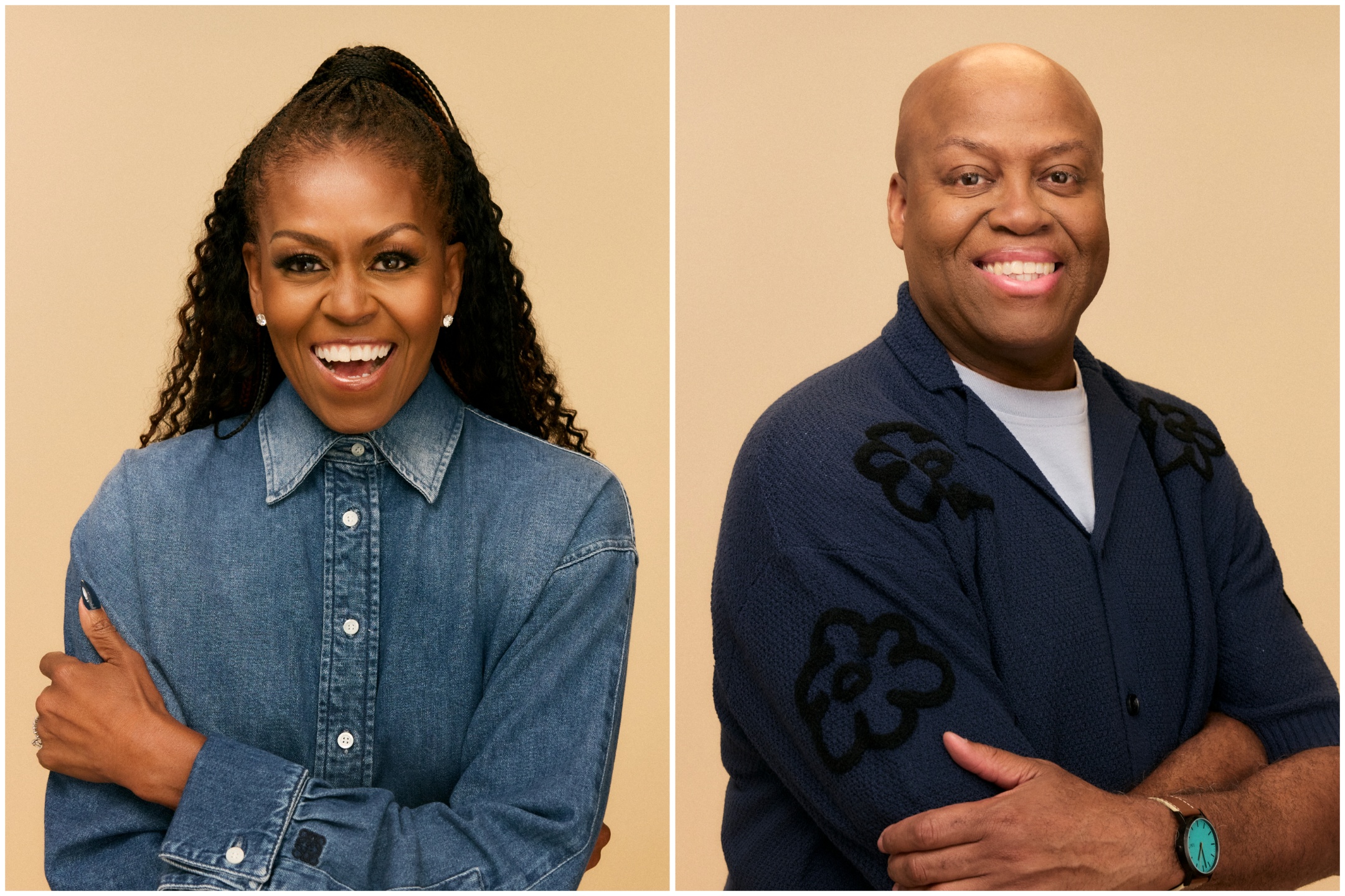 In Michelle Obama's New Podcast Series With Her Brother Craig Robinson ...