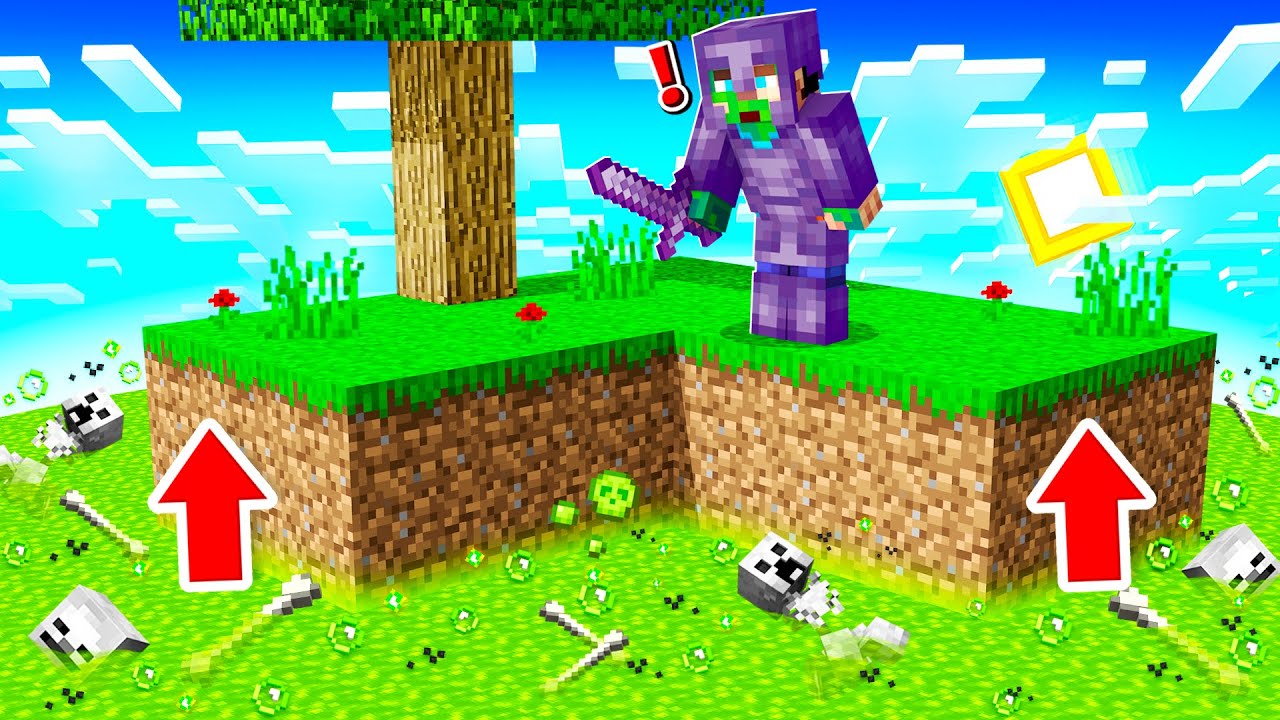 Minecraft BUT Acid Rises Every 5s