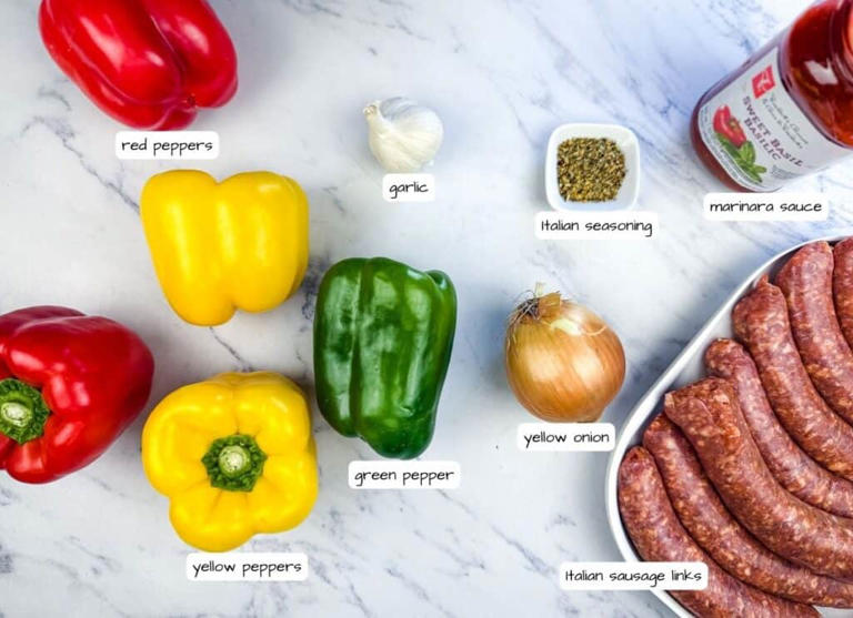 Crock Pot Sausage And Peppers