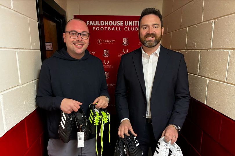 Livingston MP backs Fauldhouse United's football boot bank appeal
