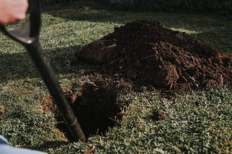 Couple dig up garden and uncover mysterious item which makes them 'worried'