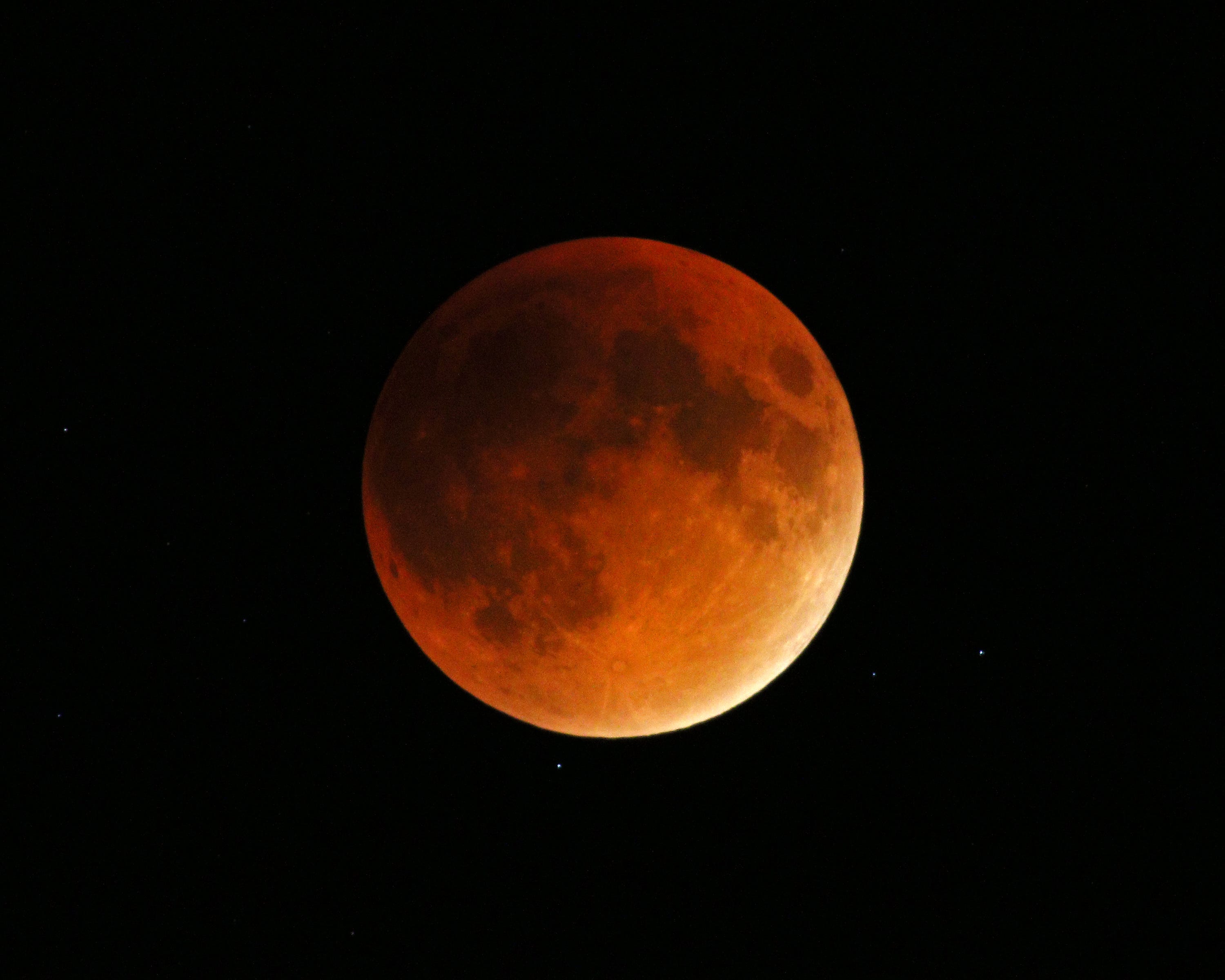 A rare total lunar eclipse happens this week. Will skies be clear for ...