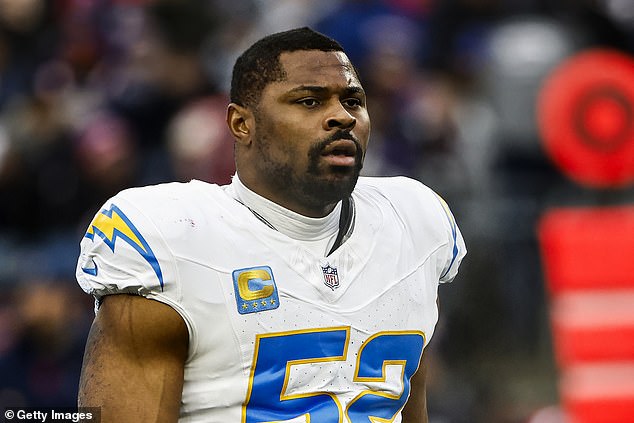 Khalil Mack re-signs with the Los Angeles Chargers on a one-year deal ...