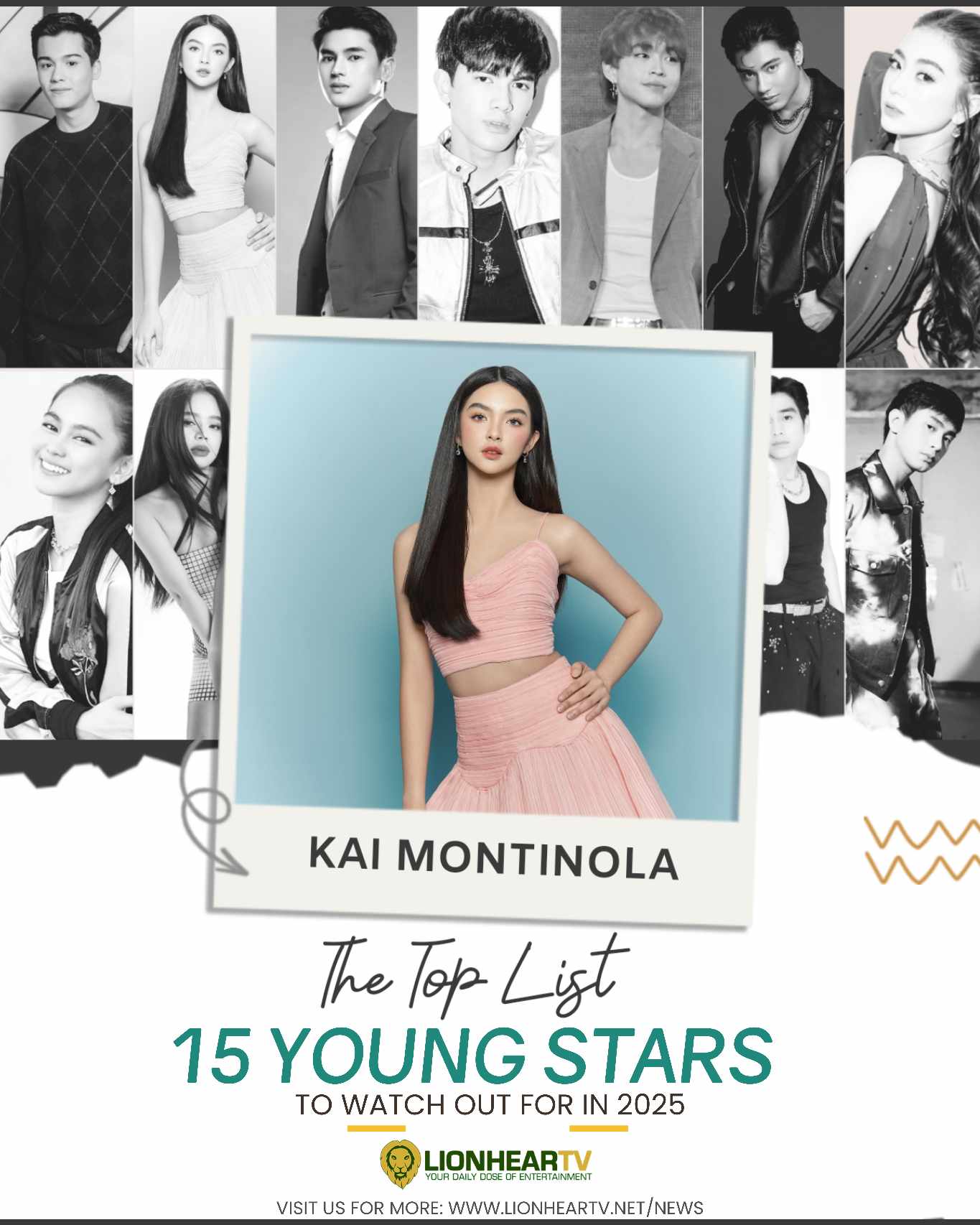 The TOP LIST: 15 Young Stars to Watch Out For in 2025