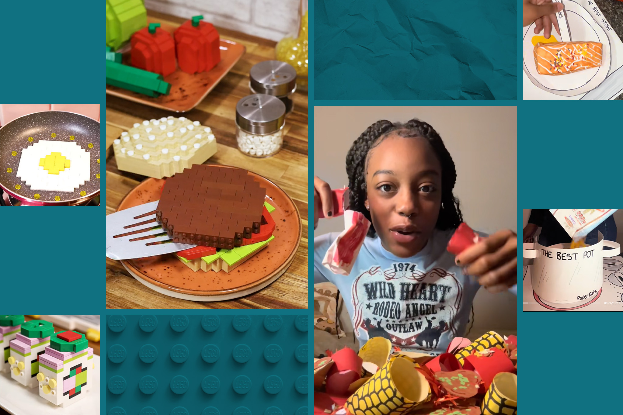 These cooking videos are feasts for the eyes. Just don’t eat the food.