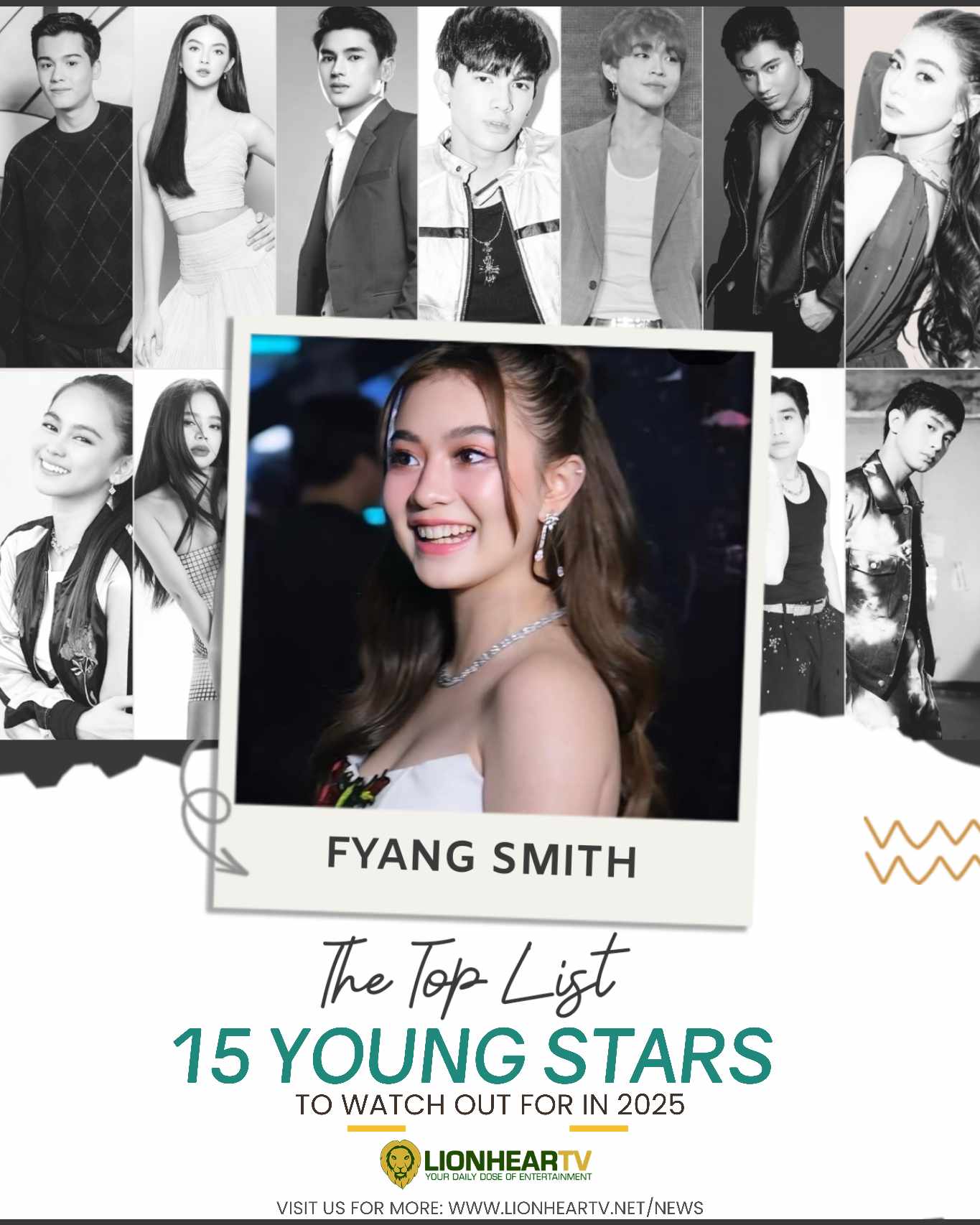 The TOP LIST: 15 Young Stars to Watch Out For in 2025