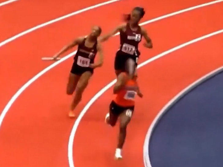 H.S. Track Runner Hits Opponent With Baton During Race, Suffers Concussion