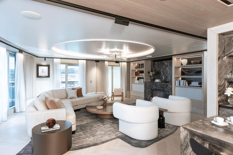 Look inside 8 ultraluxury cruise suites with amenities like pillow ...